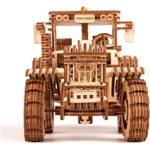 Toys | Wood Trick Wooden Mechanical Tractor Model Kit To Build For ...